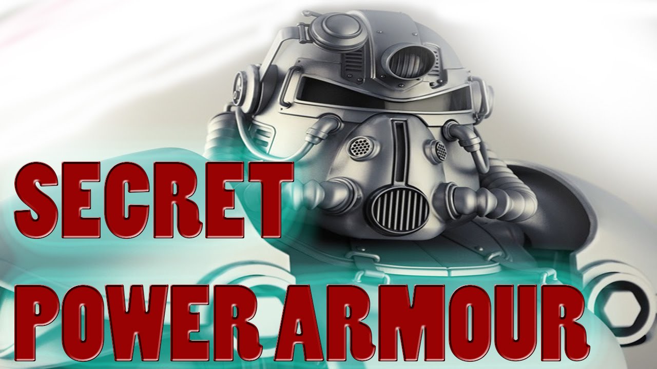 Fallout 4 | SUPER SECRET ENCLAVE POWER ARMOUR! | Full Set! - YouTube