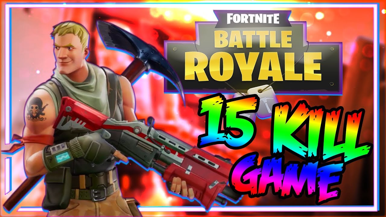 OLD Fortnite Battle Royale FULL GAMEPLAY - 15 KILLS (10th October 2017 ...