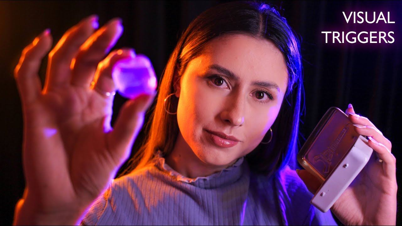 ASMR VISUAL TRIGGERS to give you TINGLES and put you to sleep with ...