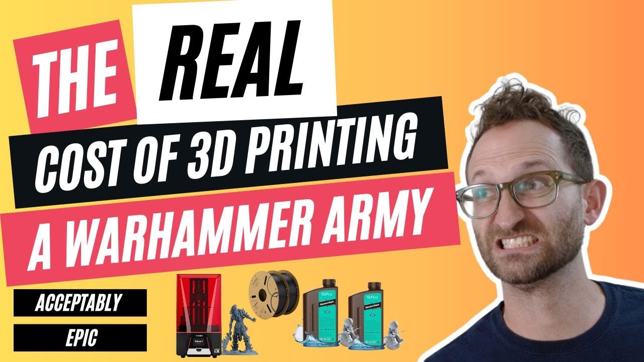 😅 The Real Cost of 3D Printing a Warhammer Army - YouTube