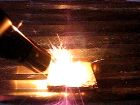 Barium and air - YouTube