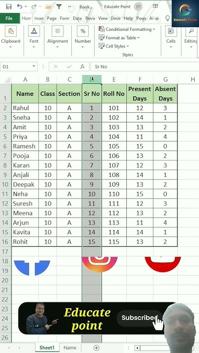 #excel #spreadsheetmagic #exceltips #exceltricks #education #exceltutorial #microsoft # ...