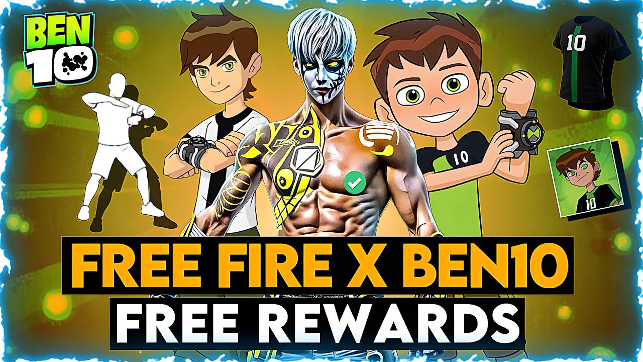 FREE FIRE BEN 10 COLLABORATION | FREE FIRE X BEN10 | FREE FIRE BEN 10 ...
