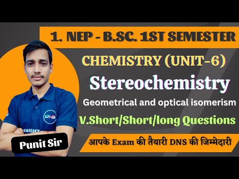 1st Sem. Chemistry Unit-6th Part-B by Punit Sir - YouTube