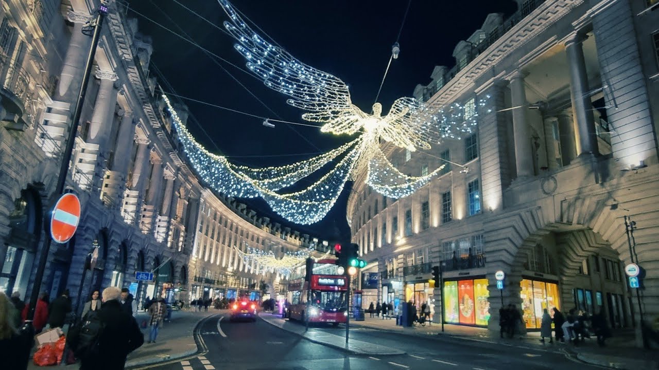 Christmas lights London November 2022 I Walk on Regent Street, Oxford ...