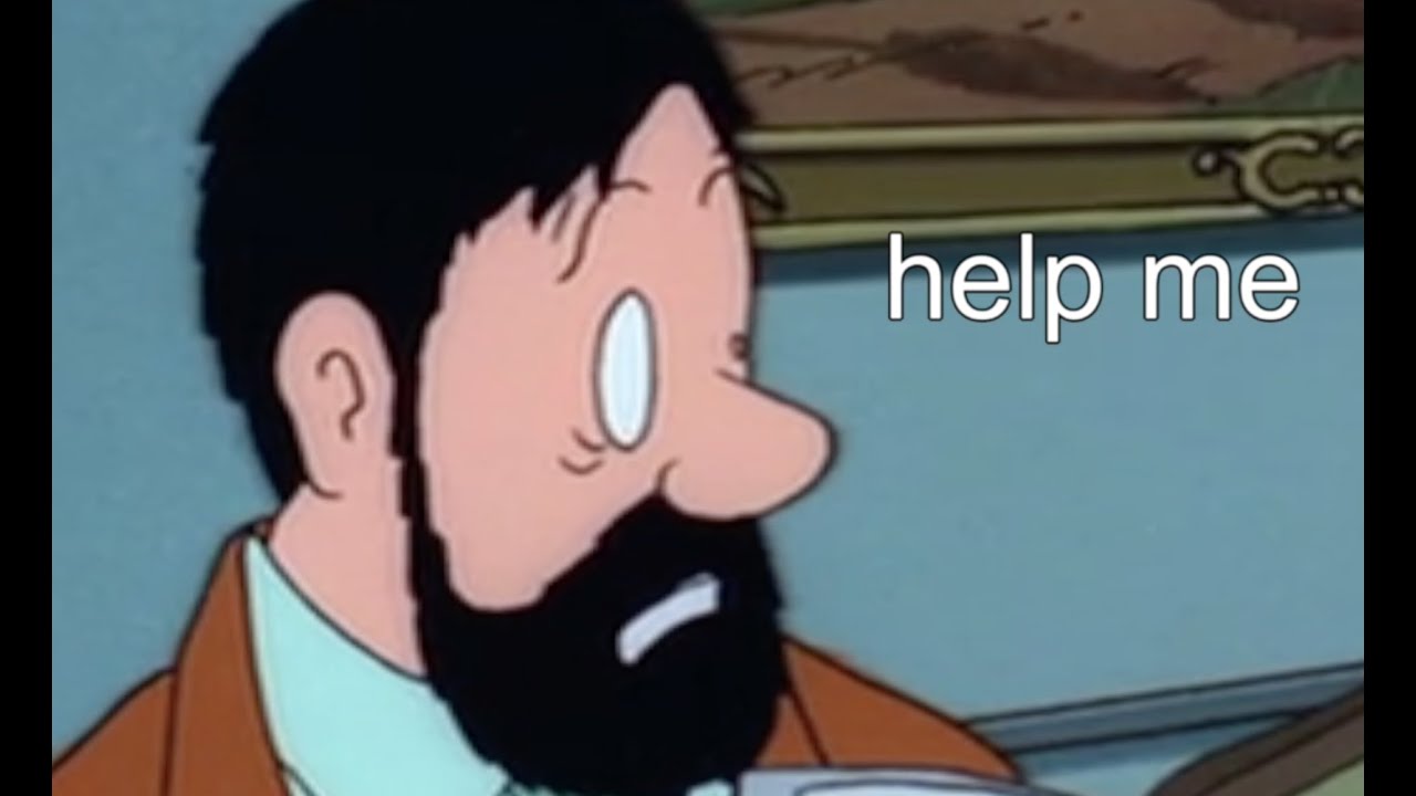 captain haddock losing his patience (again) for 3 minutes and 47 ...
