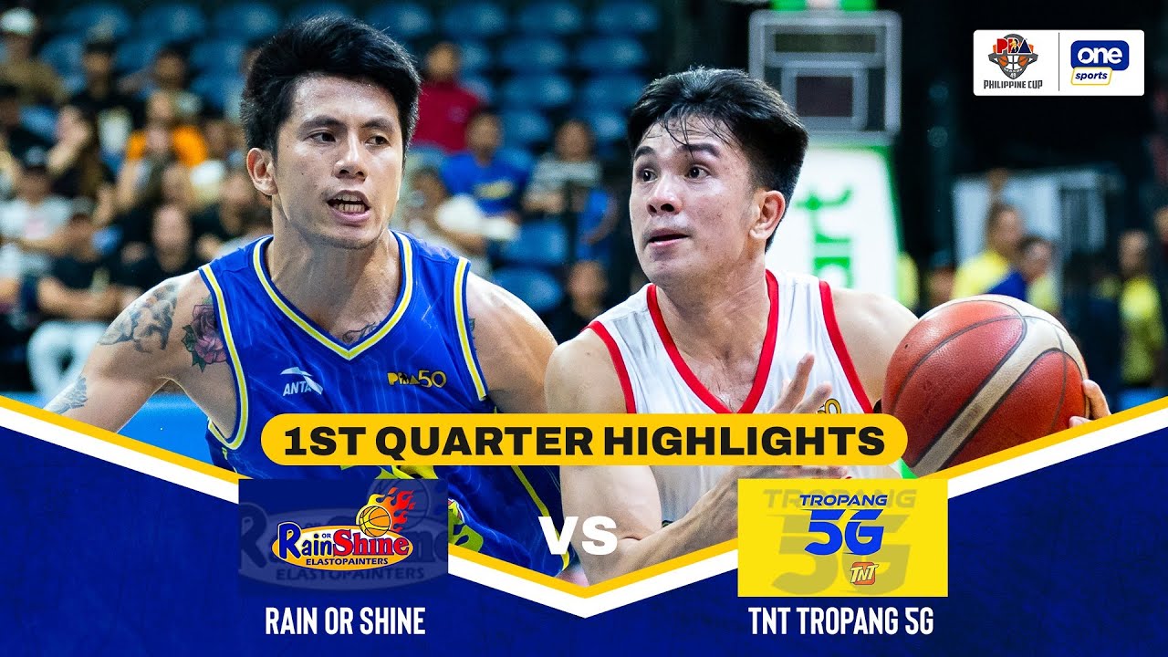 TNT vs. RAIN OR SHINE | 1ST QUARTER HIGHLIGHTS | SEMIFINALS | PBA ...