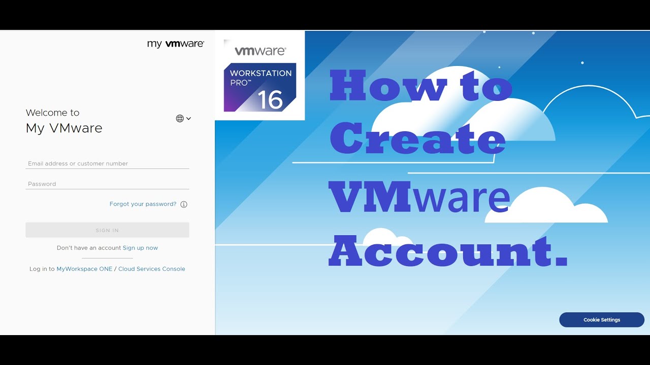 How to Create VMware Account. - YouTube