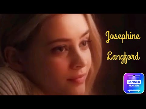 JOSEPHINE LANGFORD , una Actriz, Joven, Rubia y Bonita