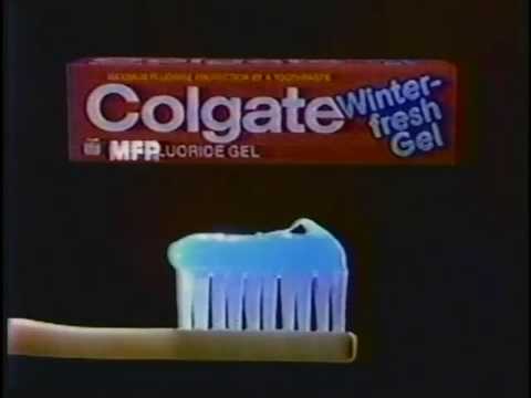 Colgate Toothpaste Commercial (1983) - YouTube