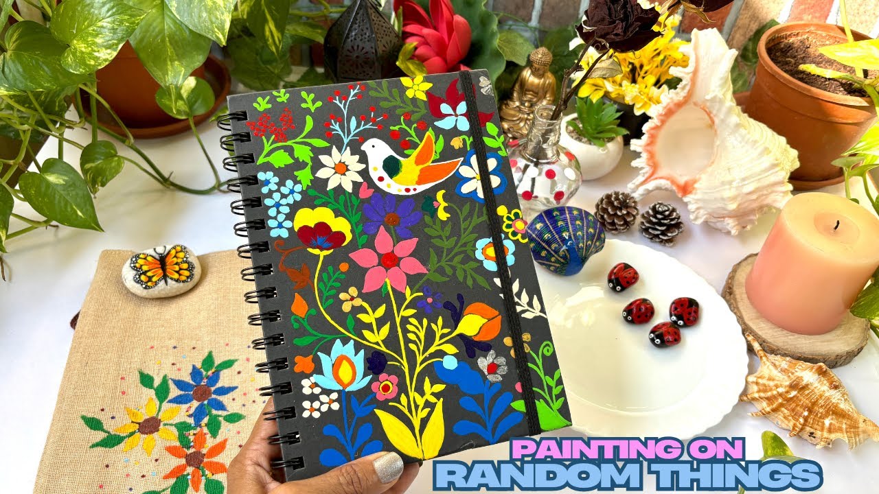 ART ON RANDOM THINGS || EASY AND FUN WORK ||BEST OUT OF WASTE 🎨🖌️ 🥰🥰 ...