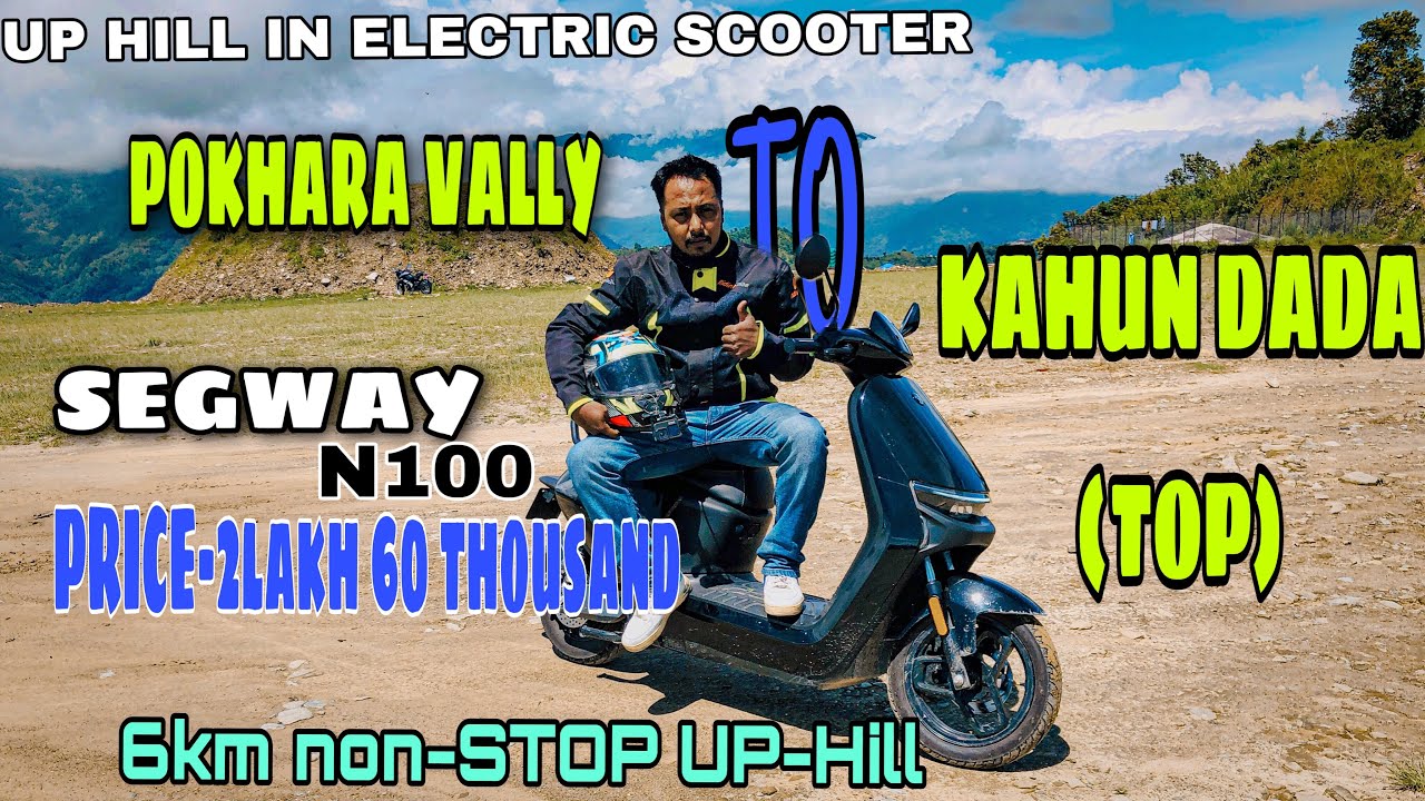 ELECTRIC SCOOTER IN KAHUN DADA || segway n100 - YouTube