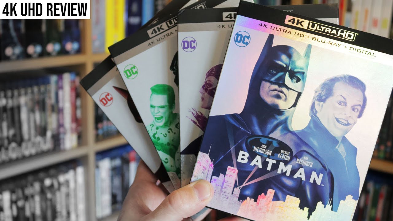BATMAN Collection 4K UHD Blu Ray Review | Worth The Upgrade? - YouTube