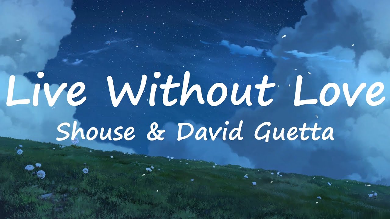 Shouse & David Guetta - Live Without Love (Lyrics Video) - YouTube