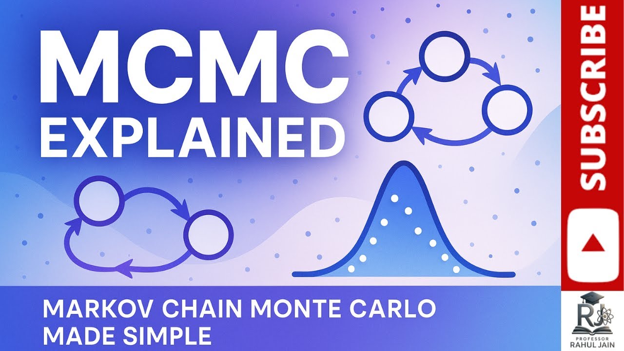 Markov Chain Monte Carlo (MCMC) Explained Simply | Algorithms, Examples ...