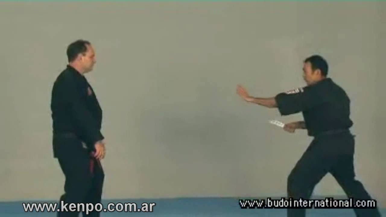Knife Defense, American Kenpo Karate - YouTube