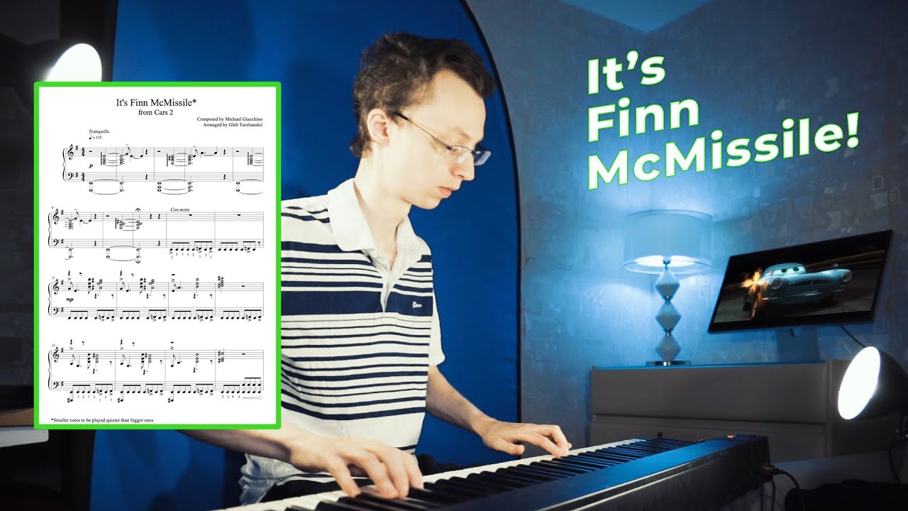 It's Finn McMissile! + Sheet music + Synthesia Tutorial + Midi - YouTube