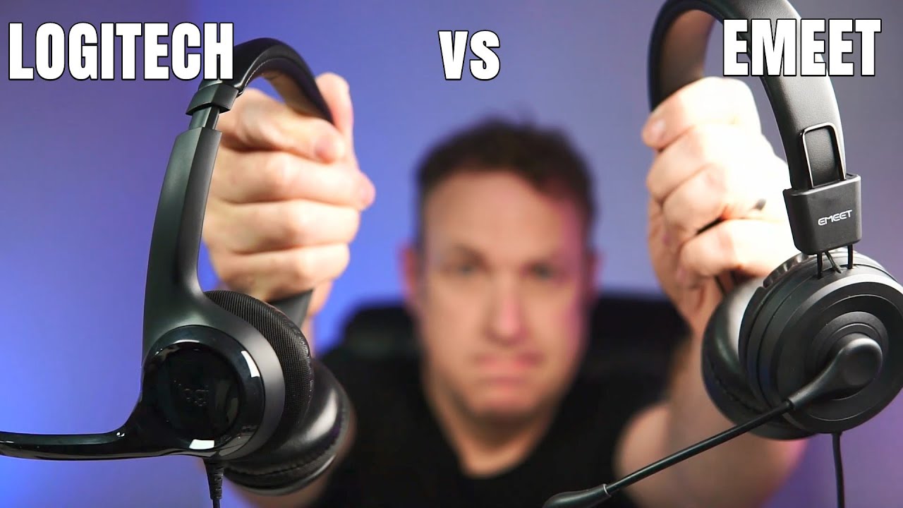 EMEET HS20 vs Logitech H390 Headset. Which headphones are best for you ...