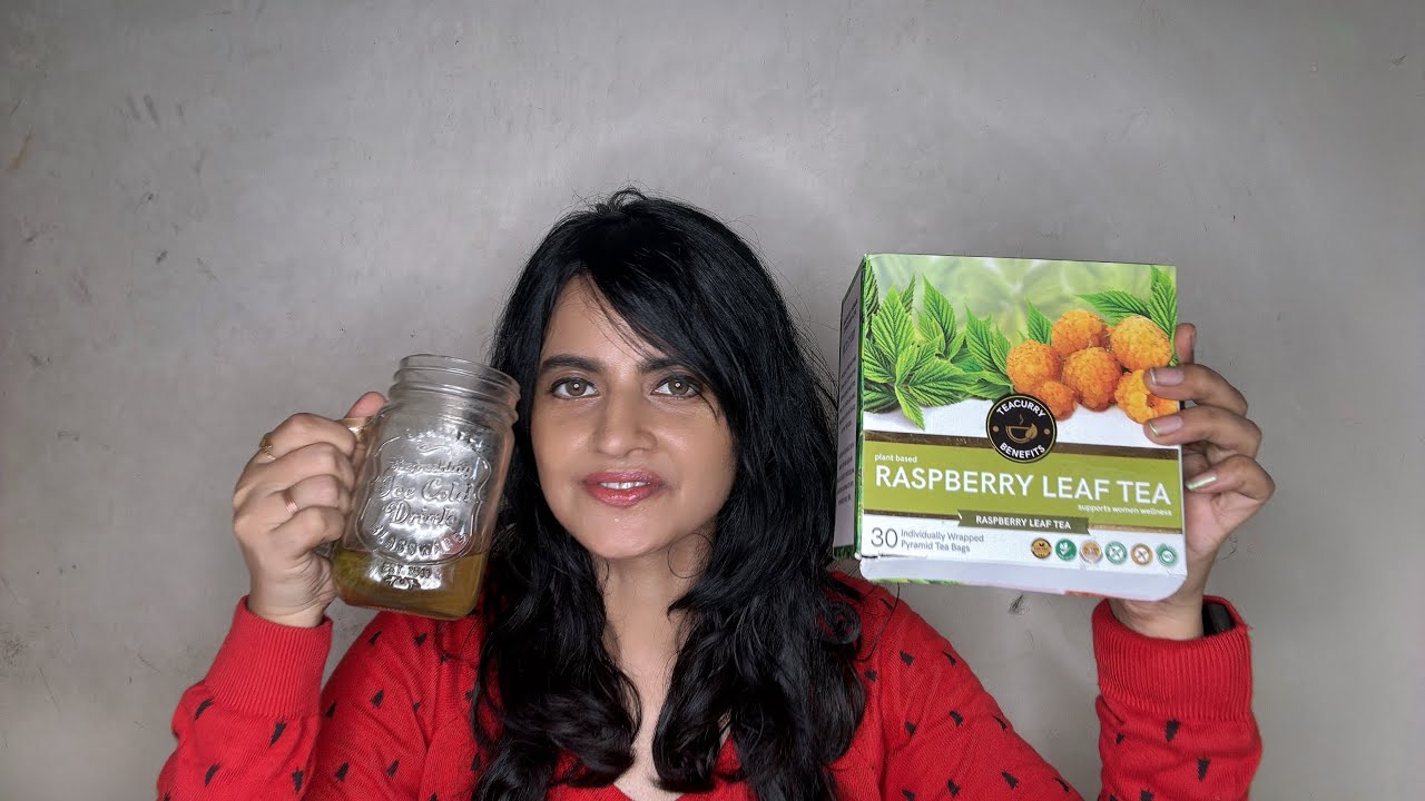 "Teacurry RASPBERRY LEAF TEA - MOST HONEST REVIEW by Leslie - Coupon Code - WELLNESS05 - YouTube