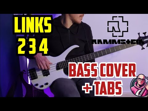 Rammstein- Links 2 3 4- (Bass Cover) (Play along Tabs) - YouTube