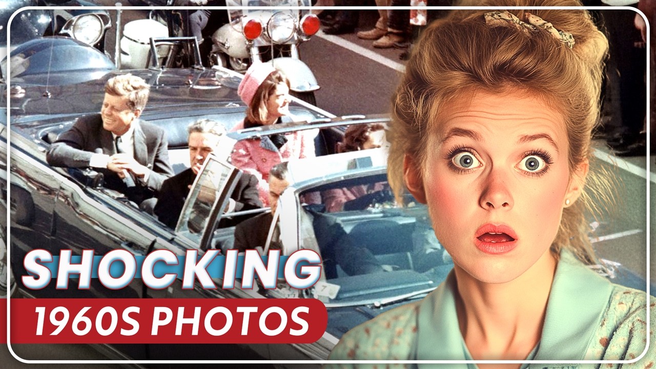 25 Rare 1960s Photos With Shocking Backstories | Life In America - YouTube