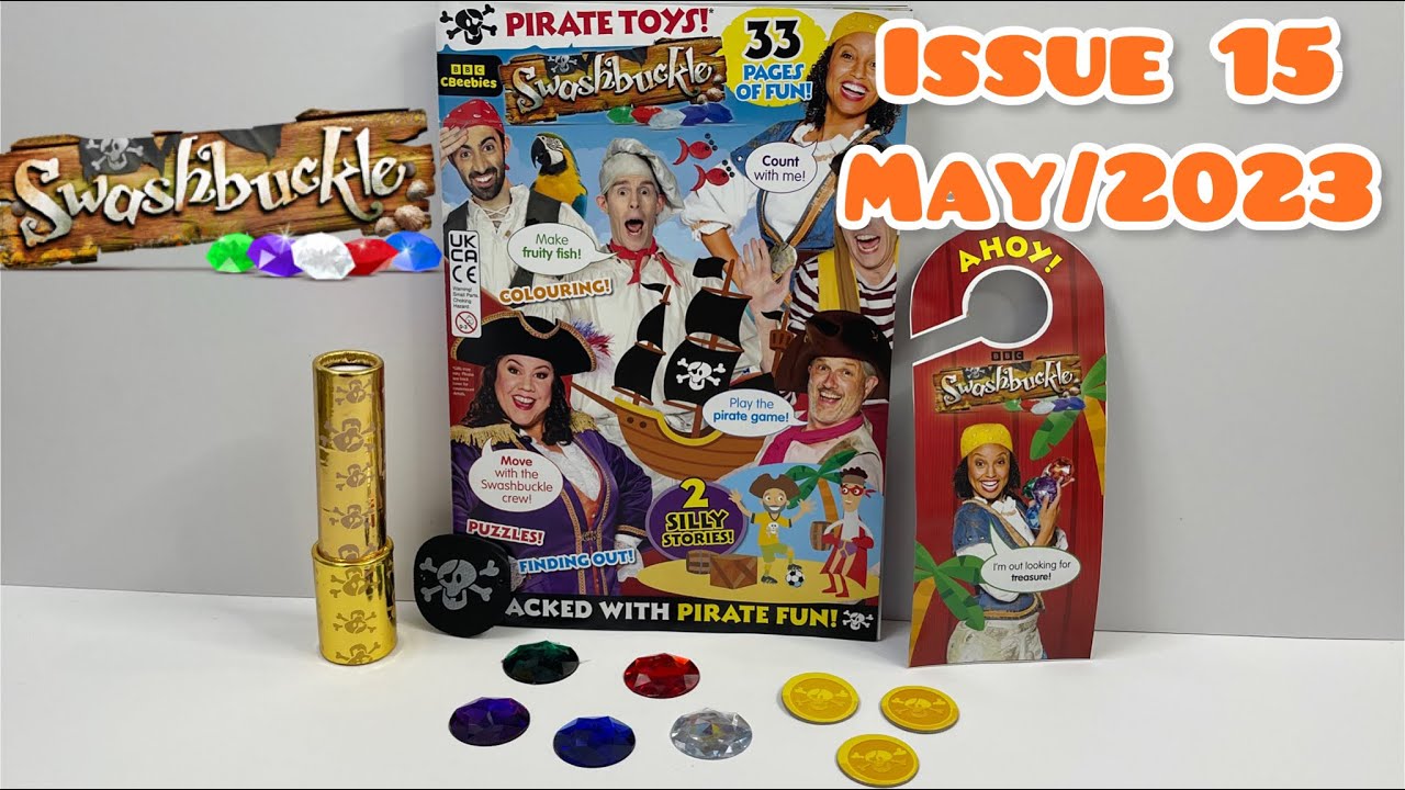 Swashbuckle magazine, issue 15, May/2023, with kaleidoscope set!! 🔭🏴‍☠️ ...