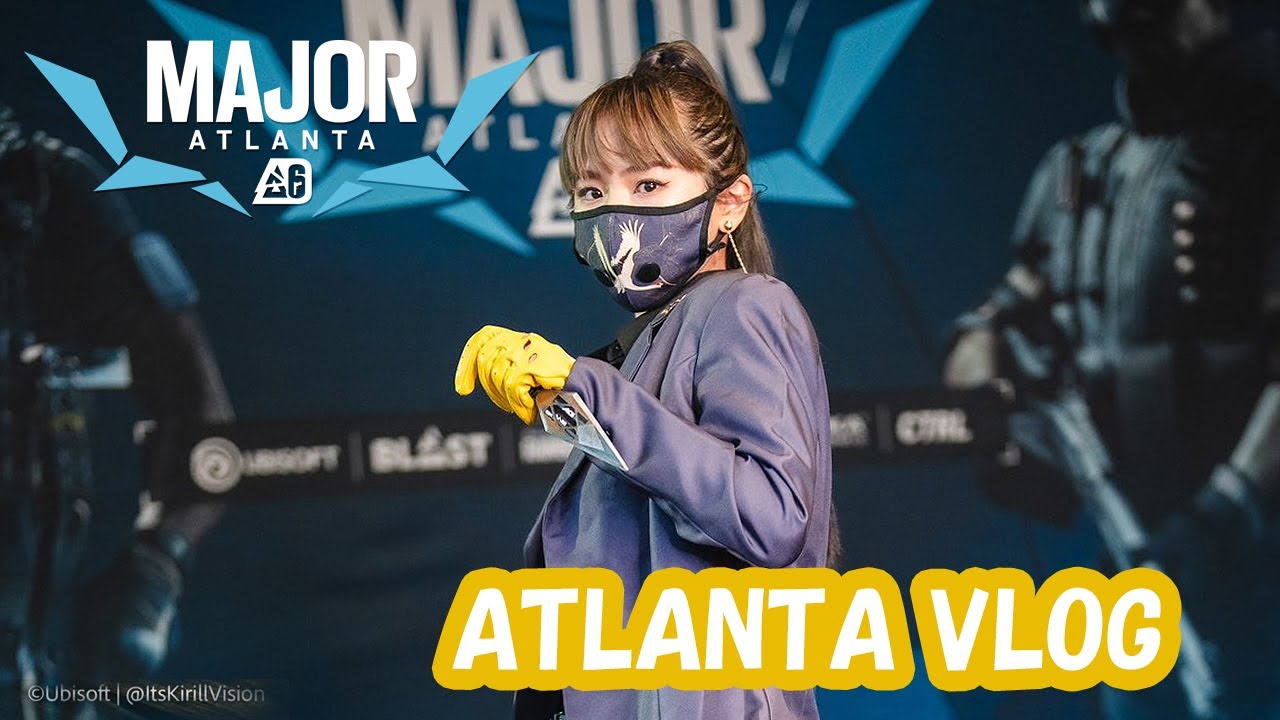 【VLOG】世界大会 BLAST R6 Major Atlanta 2023 - YouTube