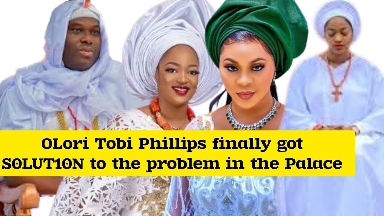 Queen Naomi 😭 as Olori Tobi philips got the S0LUTI0N to her PR0BL£M ...