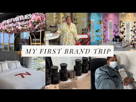 MY FIRST BRAND TRIP! - YouTube