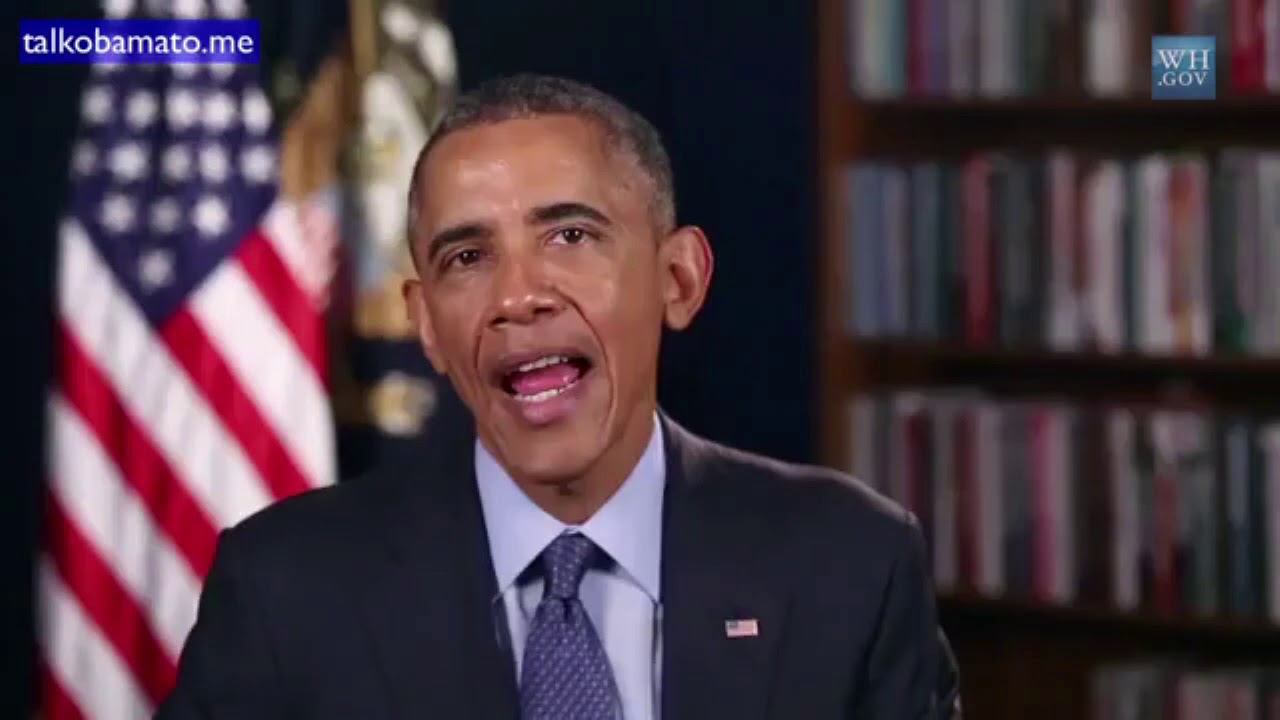 Obama Napkin Speech - YouTube