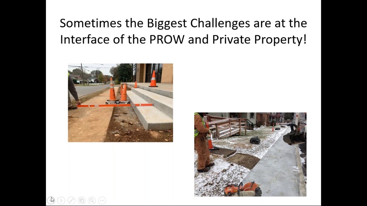 Self Evaluations & Transition Plans and PROWAG Overview Webinar Part 3 ...