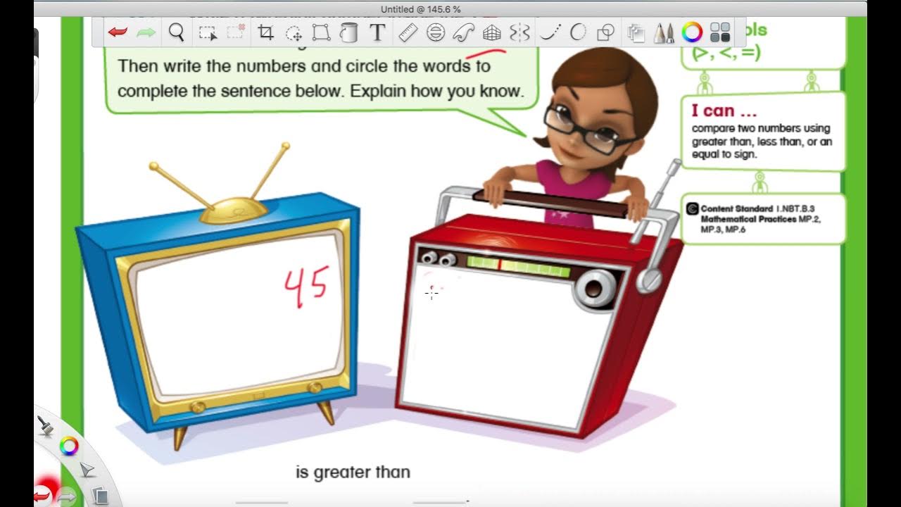 SAVVAS MATH Lesson 9-4 (grade 1) - YouTube