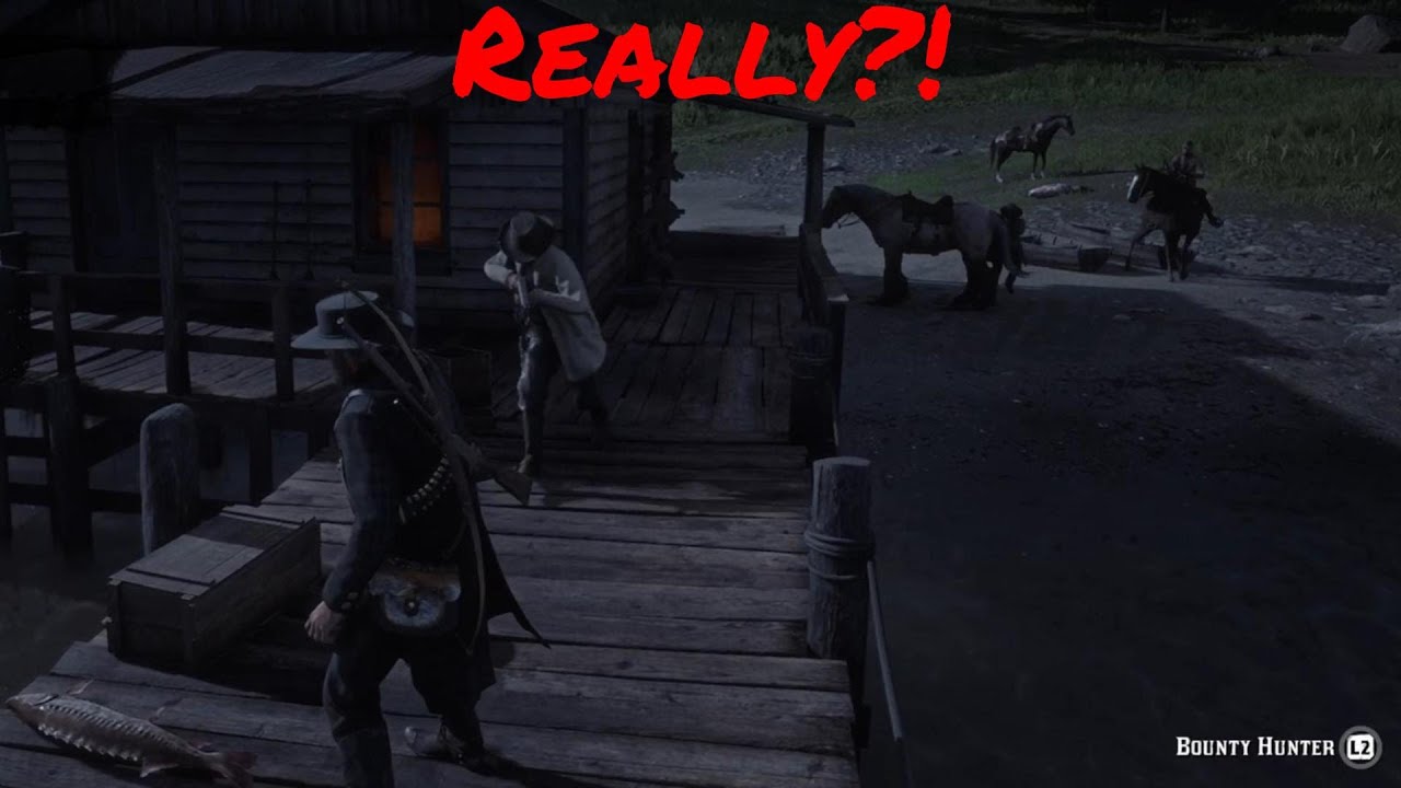 RDR 2: The Pains of Having A Bounty - YouTube