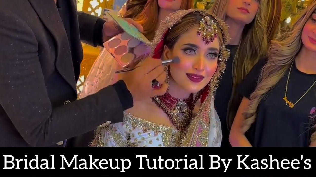 Kashee's Makeup Tutorial | Kashee's Makeup Castle | #fashioncloset |کاشی برائیڈل میک اپ مکمل ...