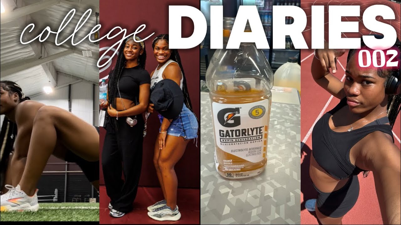 College Diary Series‼️Day in the Life of a student athlete (off season ...