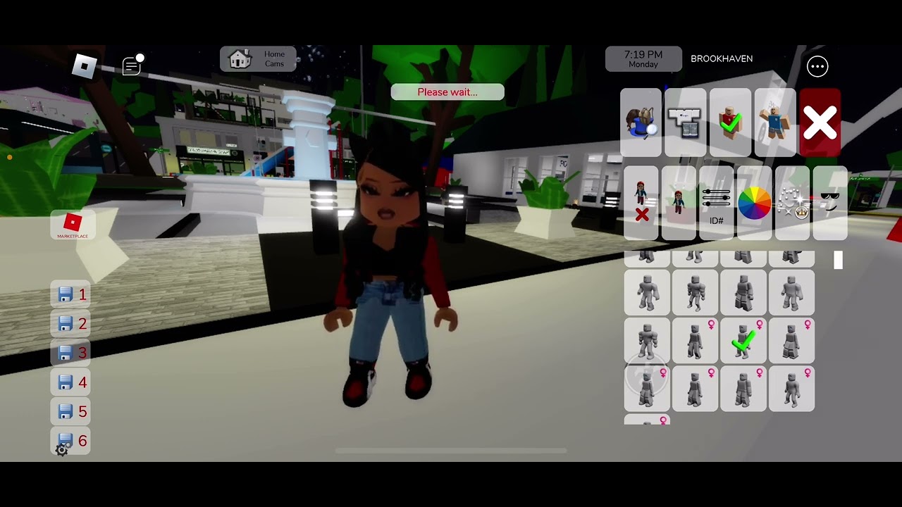 Tutorial how to get big legs in Brookhaven Roblox - YouTube