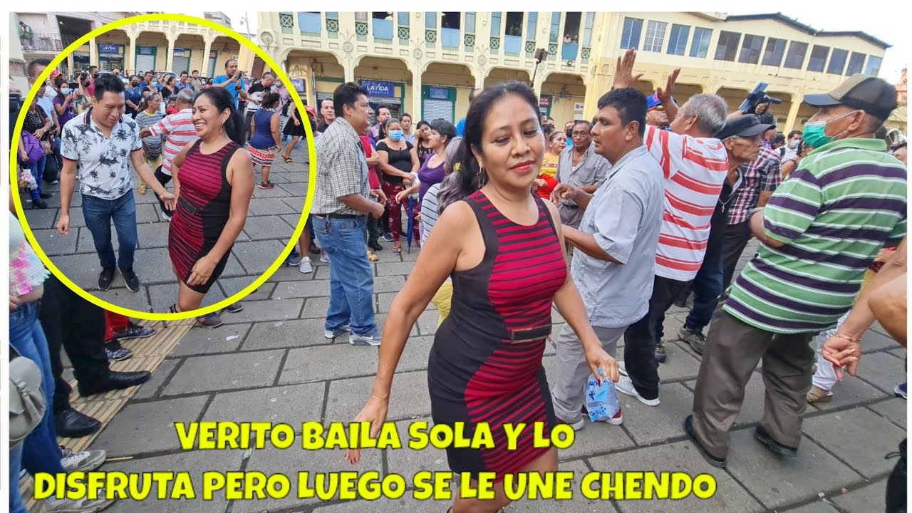 Verito Disfruta Bailando Sola Luego Se Le Une Chendo - YouTube