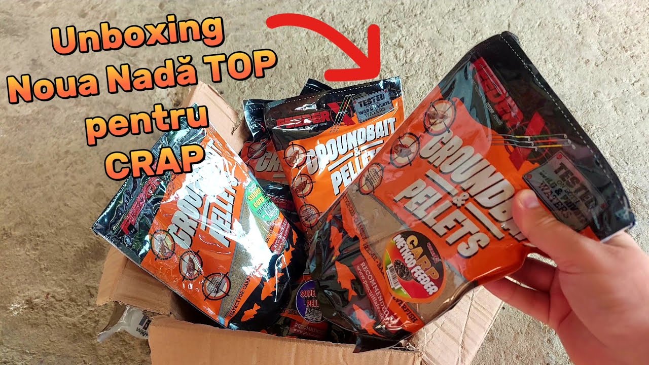 Unboxing Nada Pescuit La Crap - Noua nada FeederX / method feeder - YouTube
