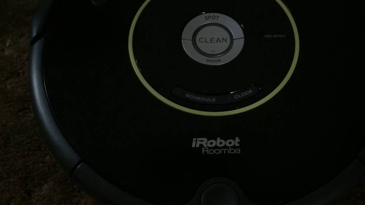 iRobot roomba 650 first use - YouTube
