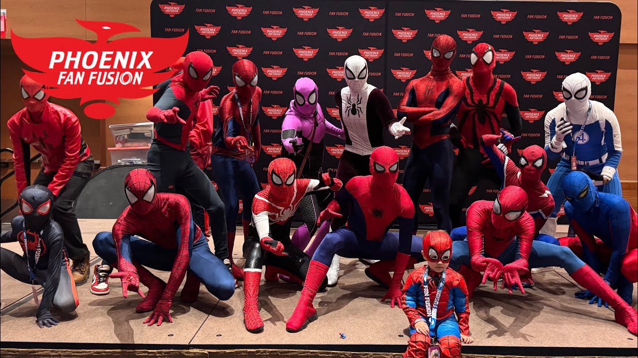 The SPIDER-VERSE takes on FAN FUSION 2025 - YouTube