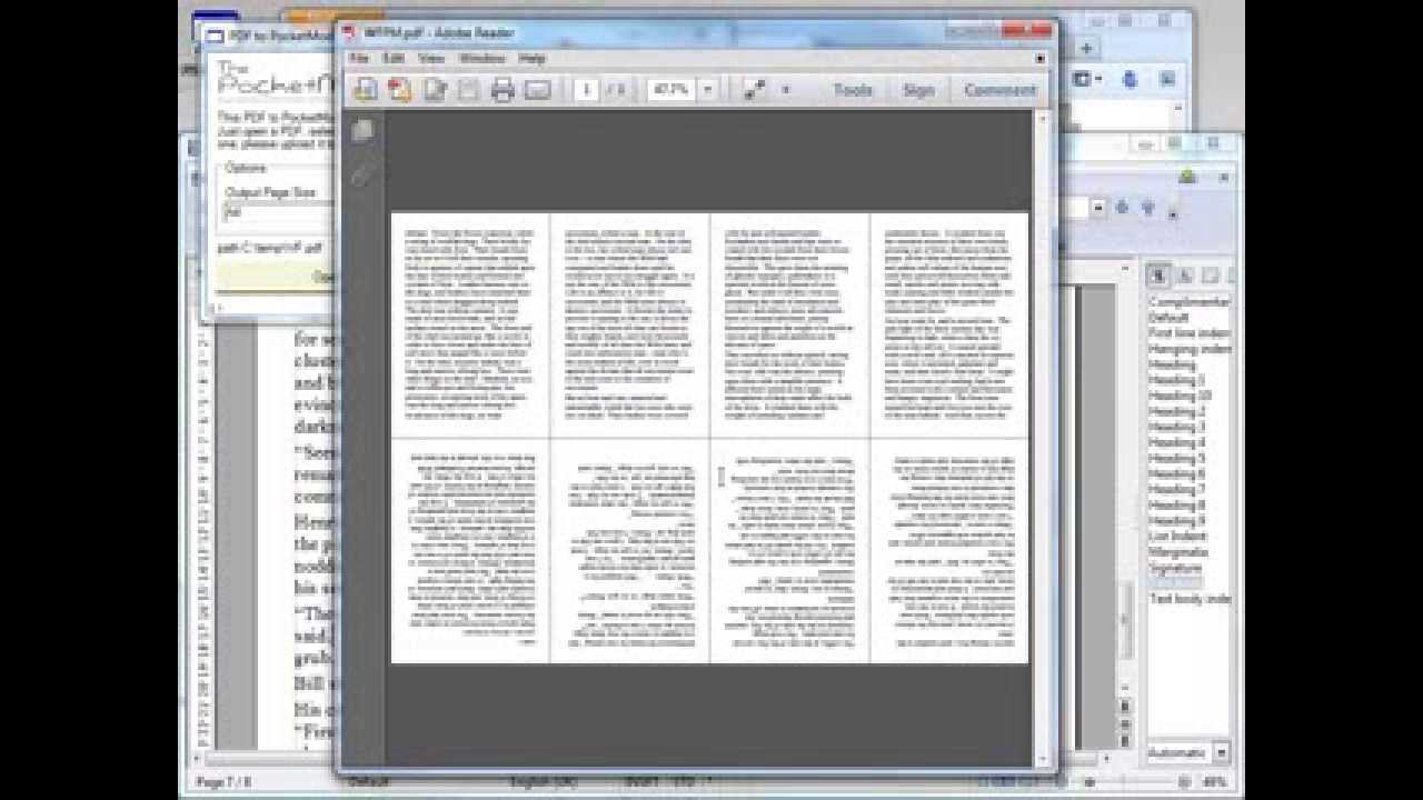 Making a PocketMod - YouTube