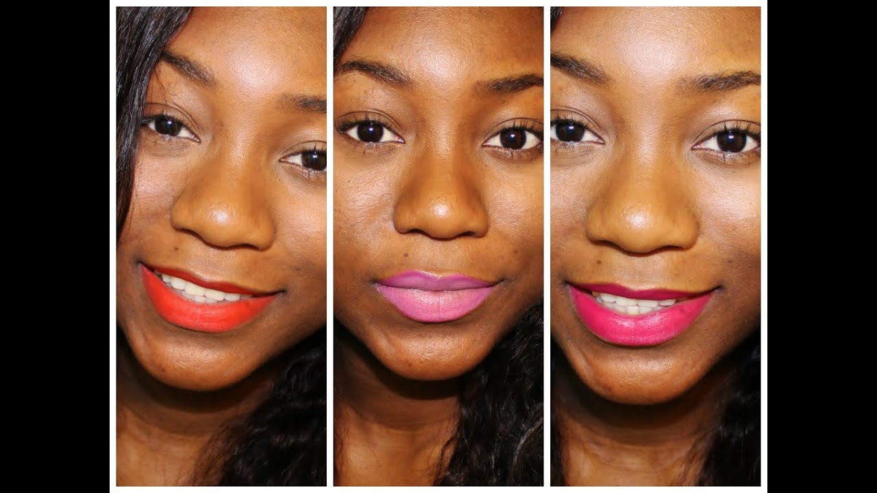 MY FAVORITE SEPHORA COLLECTION MATTE LIPSTICKS AND REVIEW - YouTube