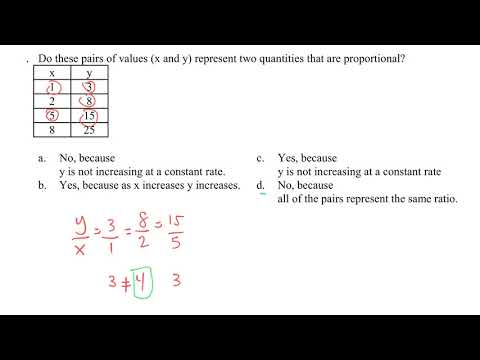 Are quantities Proportional - YouTube