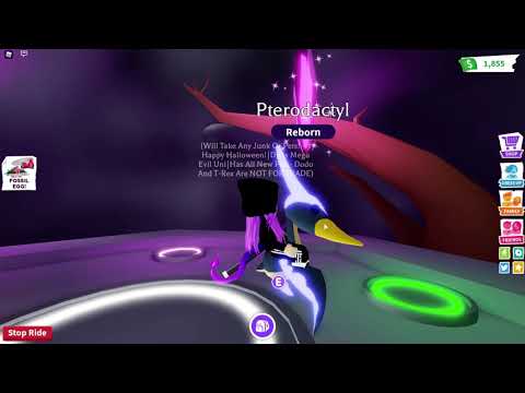 MAKING A NEON PTERODACTYL ON ADOPT ME! - YouTube