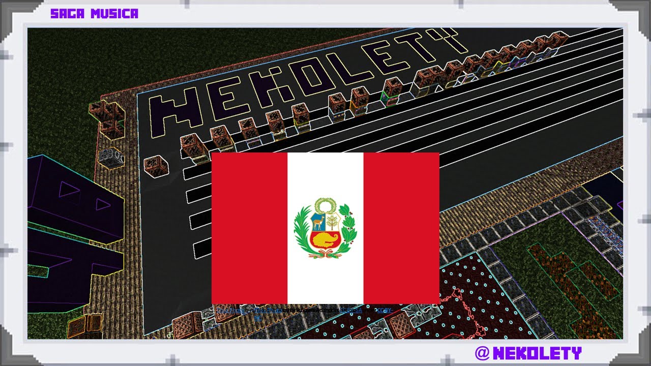 Himno de Perú en Minecraft - YouTube