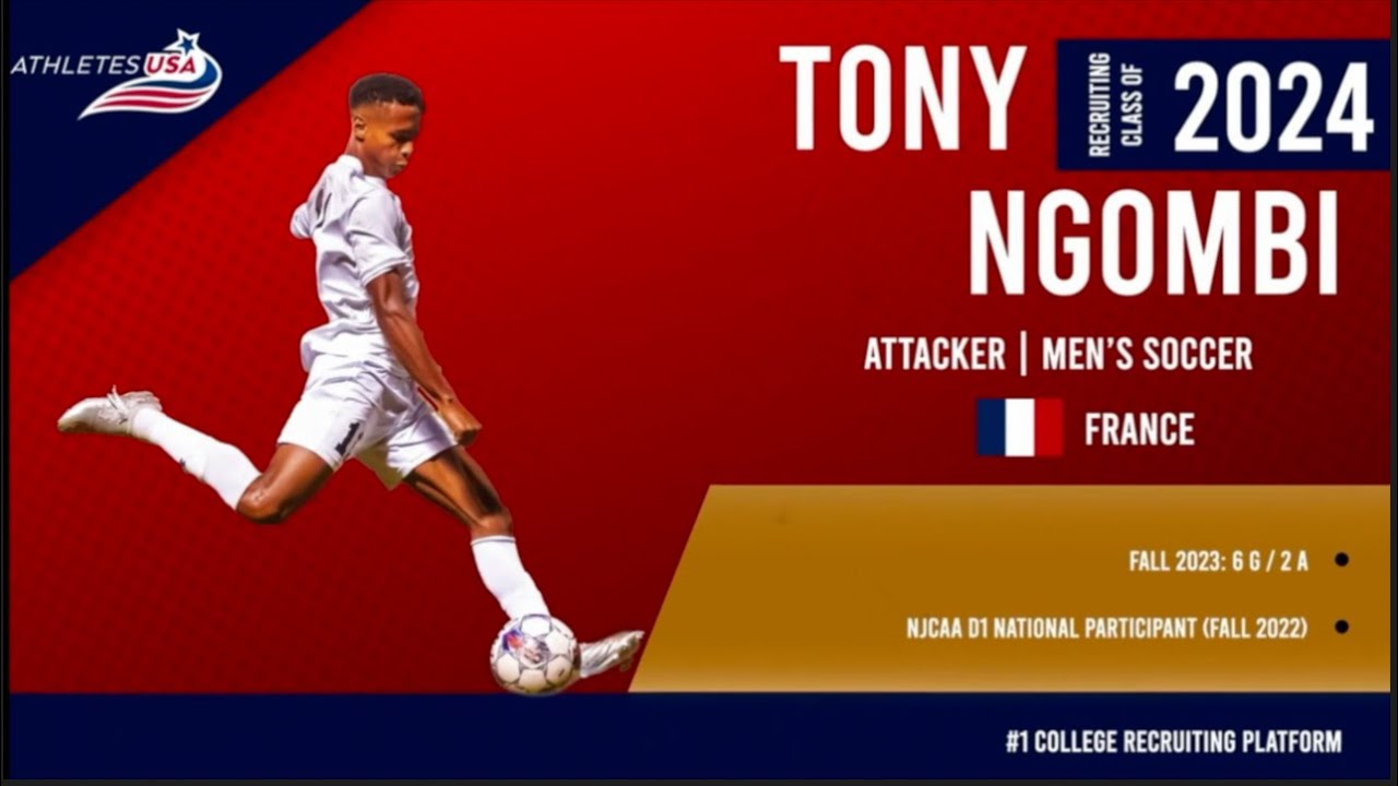 Men's Soccer | Winger (2022 and 2023) | Tony Ngombi, France | Recruit ...