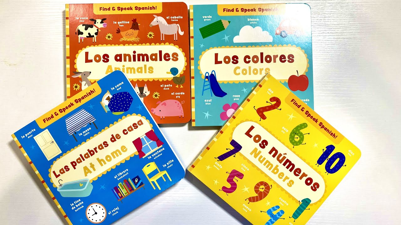 Learn Spanish Books for Kids! Perfect Book Set for Beginner Spanish ...