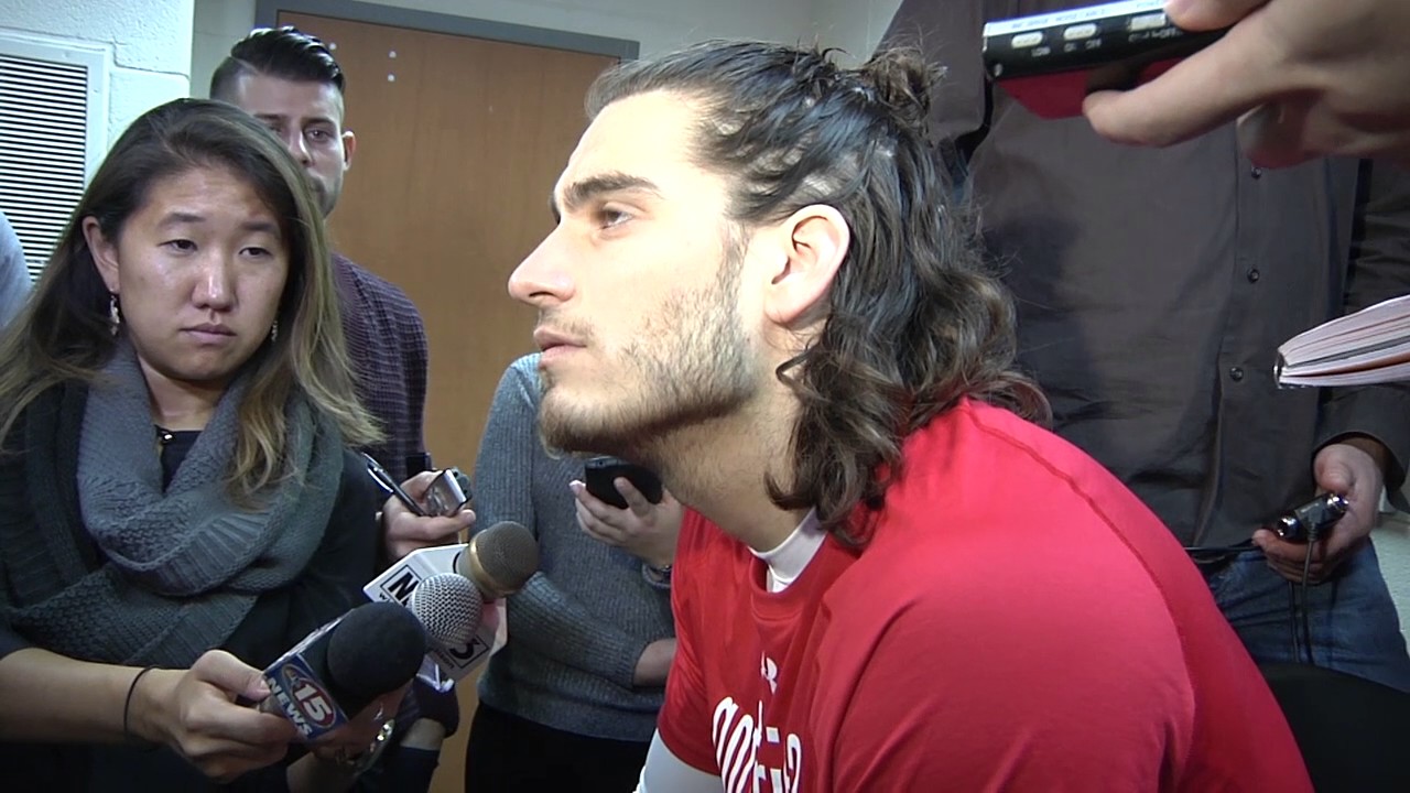 Badgers' Leo Musso on Jack Cichy's injury, Nebraska rivalry - YouTube