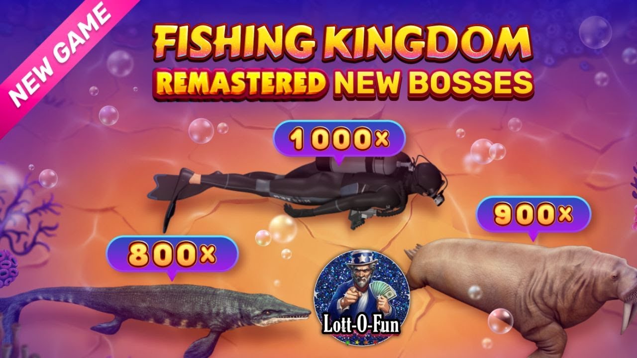 Fishing Kingdom Remastered New Game, New Bosses, New Prizes! - YouTube