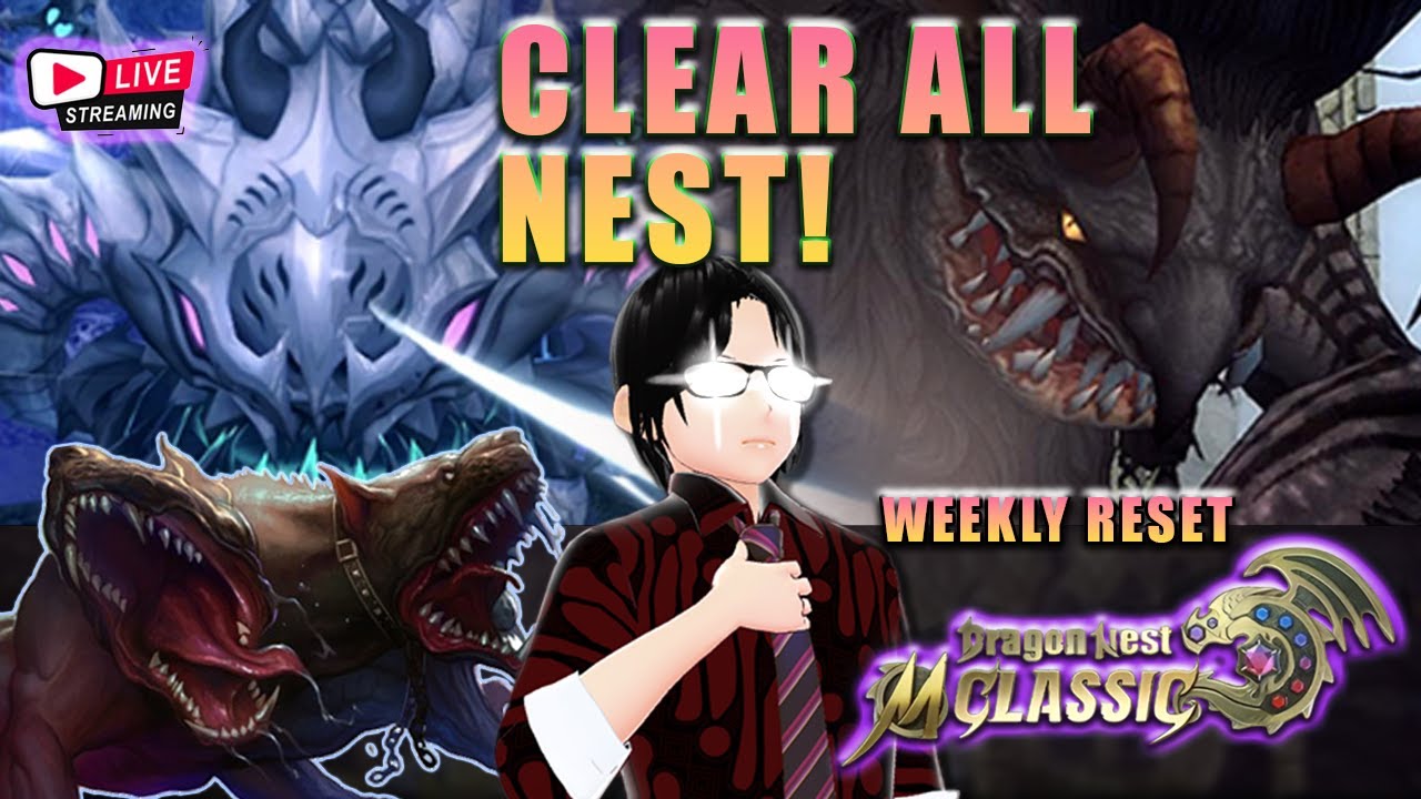 🔴 Dragon Nest M Classic — Weekly Reset Farming! Priest & Alchemist Cerberus & Manticore Nest ...